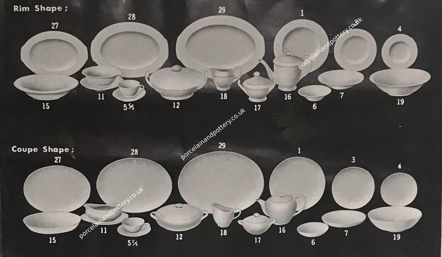 Sone China Patterns | Porcelain & Pottery